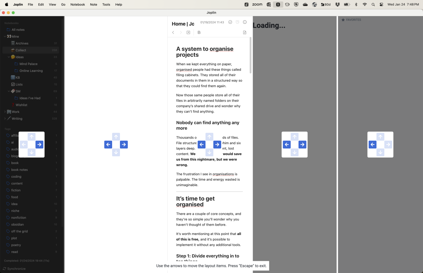 How I Finally Ditched Evernote for Joplin • Stephan Miller