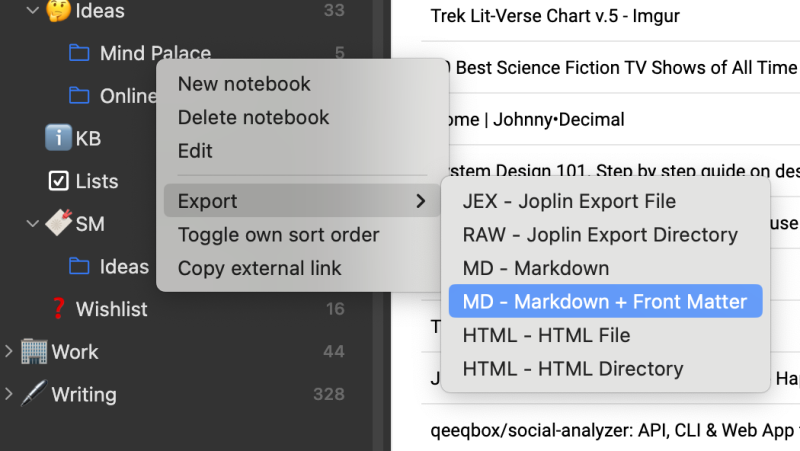 How I Finally Ditched Evernote for Joplin • Stephan Miller